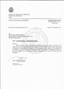 Certificates – DTECH WASTE